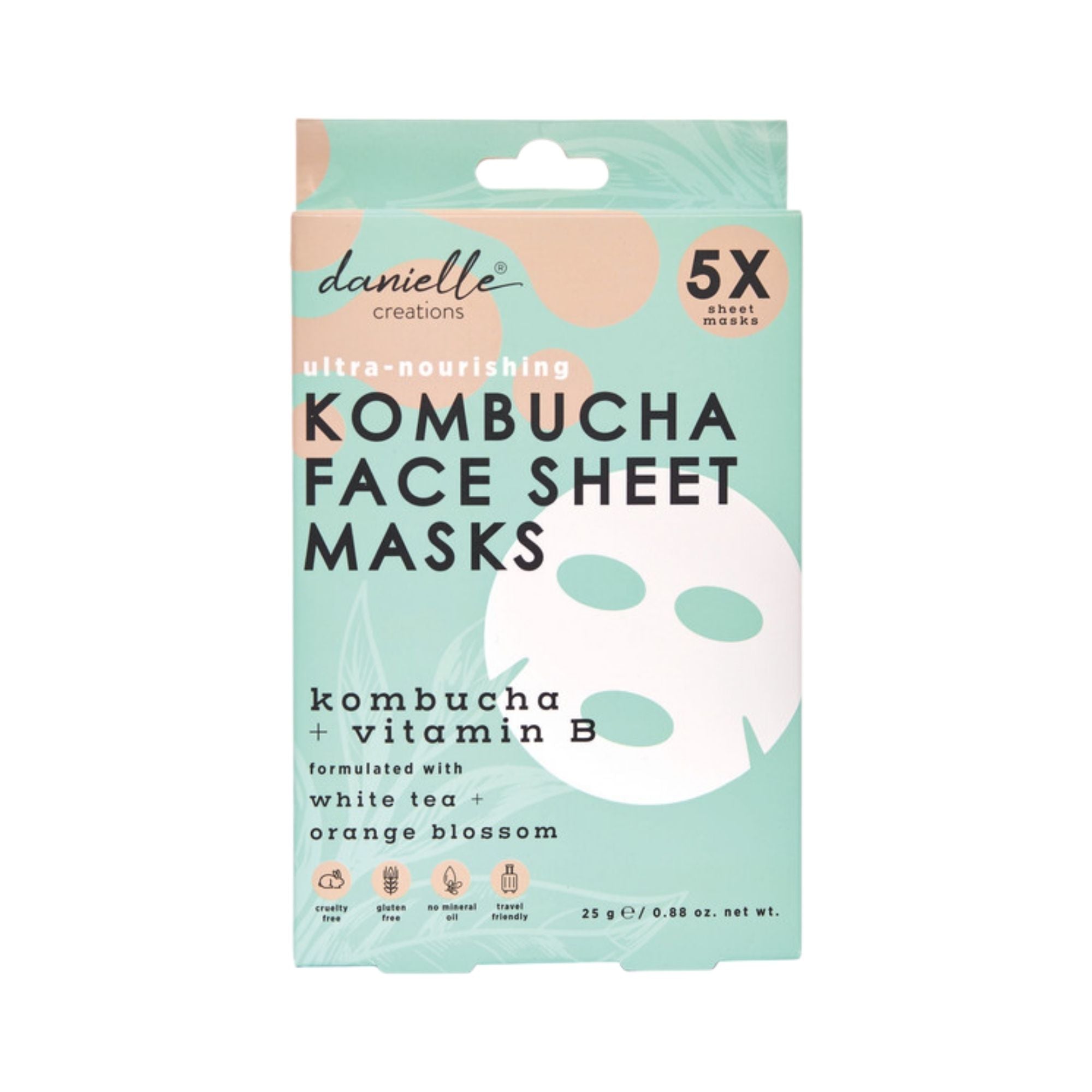5pc Face Mask - Kombucha – Danielle Creations
